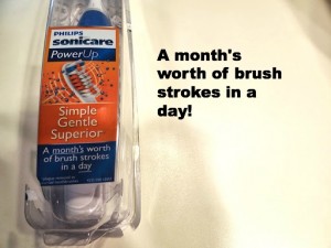 I Love the new Philips Sonicare PowerUp Toothbrush and a PowerUp ...