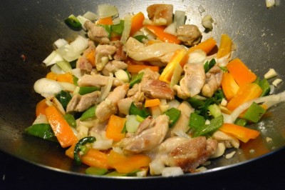 Creating General Tao Chicken using Blue Dragon Sauces and a Blue Dragon ...