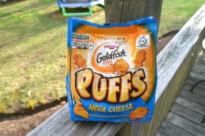 Goldfish® Puffs Mega Cheese are a snack that parents and kids love ...