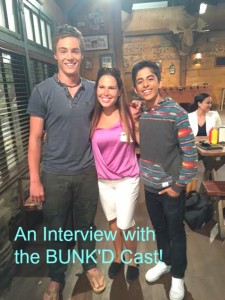 What fun! We had a meet and greet with the cast of BUNKD!