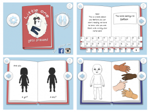 "Little One" Books for Children-Little One Gets Dressed + Little One ...