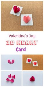 How to Make 3D Valentine Cards! - The Mommyhood Chronicles