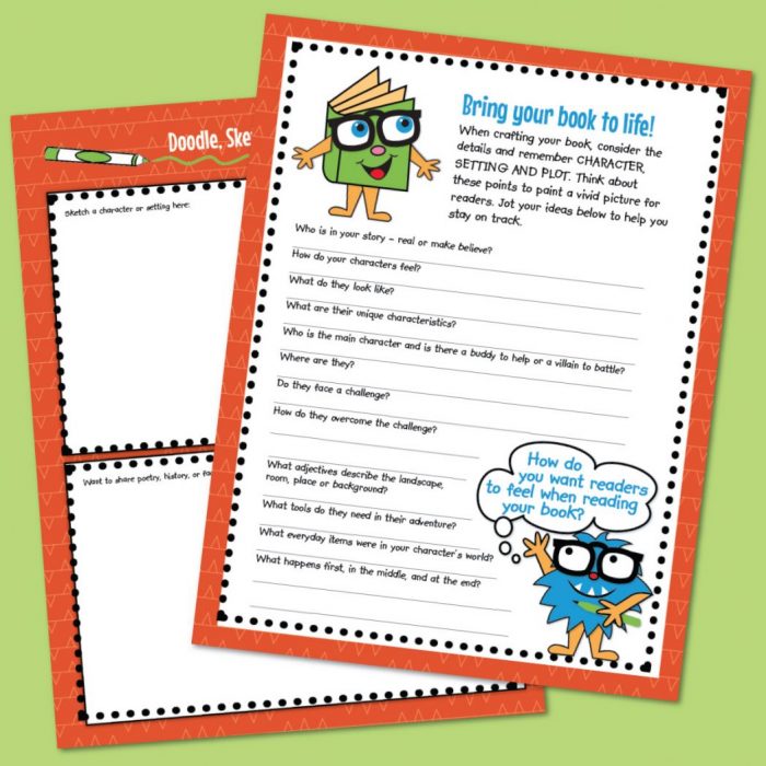 Studentreasures Home Author Kit-Let Your Child's Imagination Run Wild ...