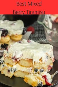 Mixed Berry Tiramisu Recipe! Easy to Make and Delicious! - The ...