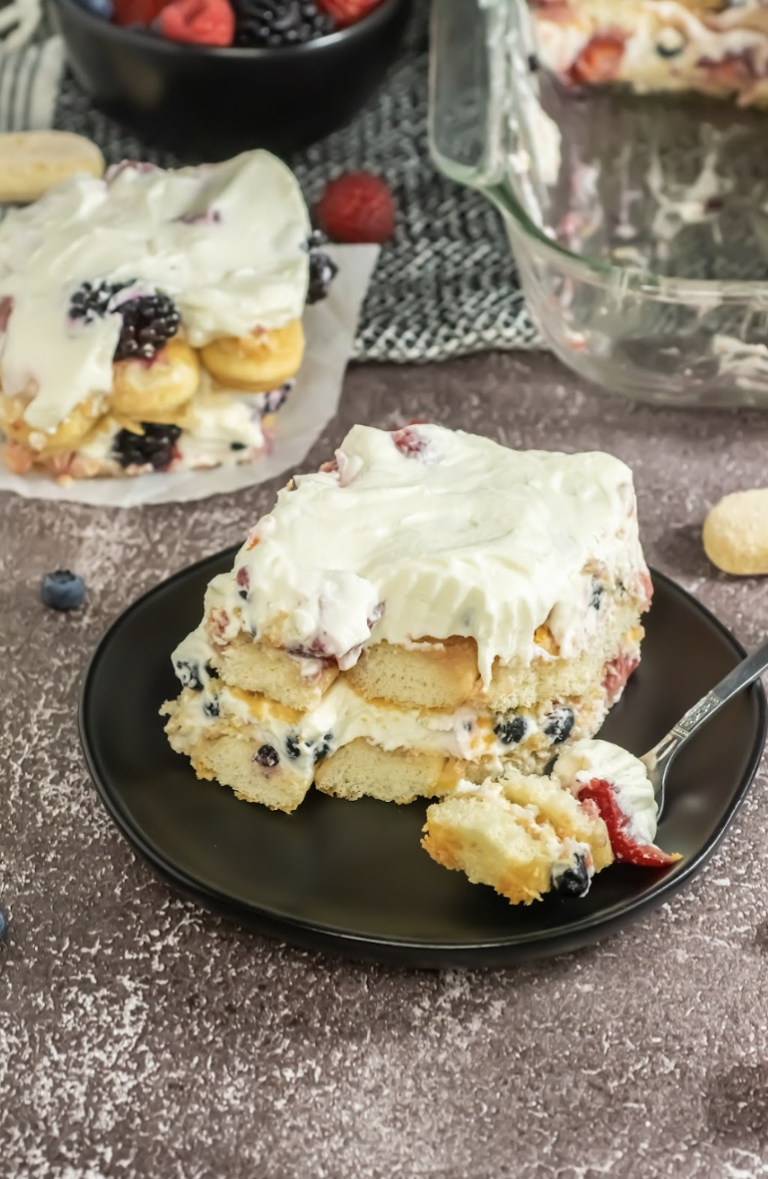 Mixed Berry Tiramisu Recipe! Easy to Make and Delicious! - The ...