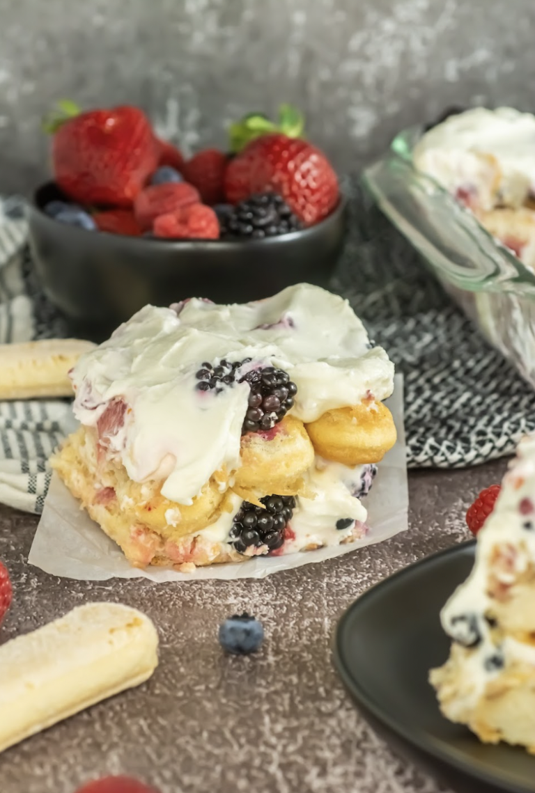 Mixed Berry Tiramisu Recipe! Easy to Make and Delicious! - The ...